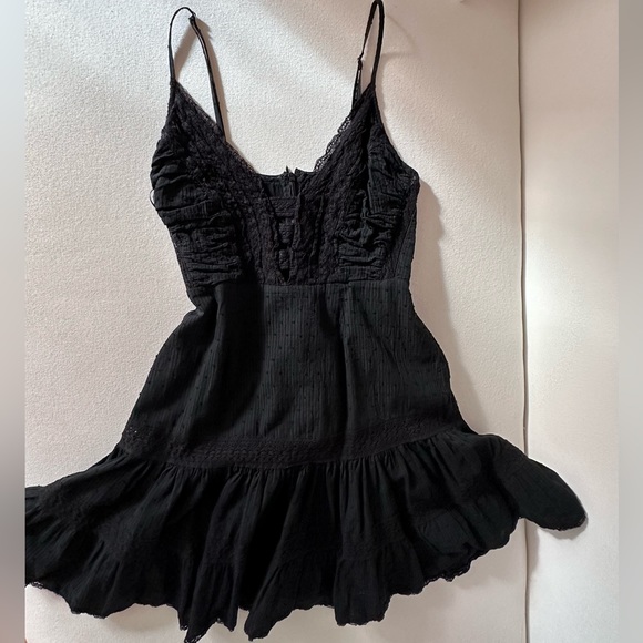 ASTRA | Dresses | Astra The Label Paulie Sleeveless Lace Short Dress ...